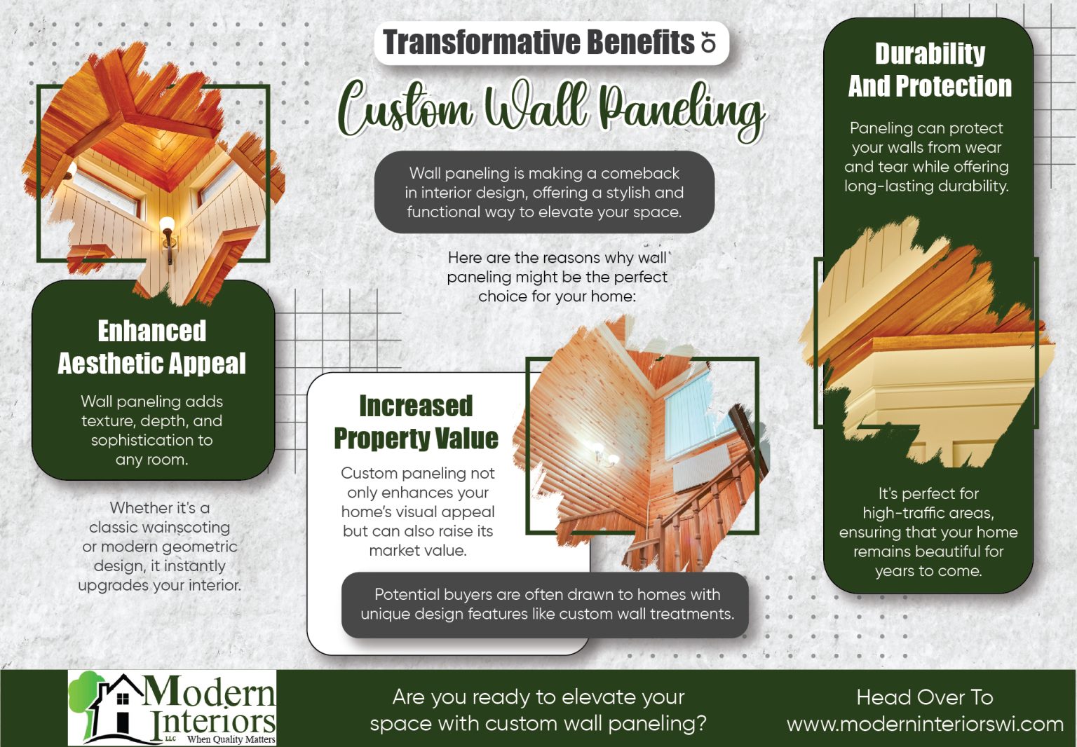 Transformative Benefits of Custom Wall Paneling. - Modern Interiors LLC